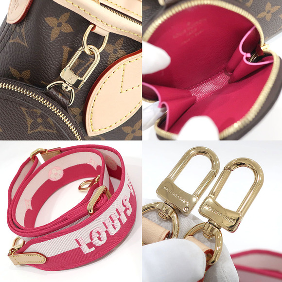Louis Vuitton | Bags | Louis Vuitton Mini Bag Neverfull Bb Rose Peony ...